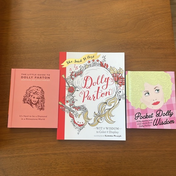 Other | Dolly Parton Coloring Book And 2 Mini Books | Poshmark